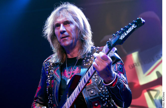 Glenn Tipton padece mal de Parkinson