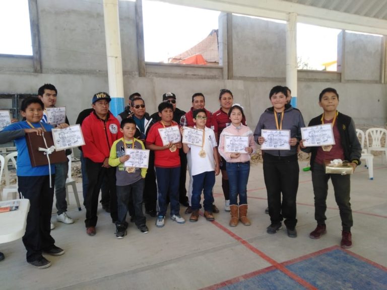 Campeones del ajedrez en El Xothí