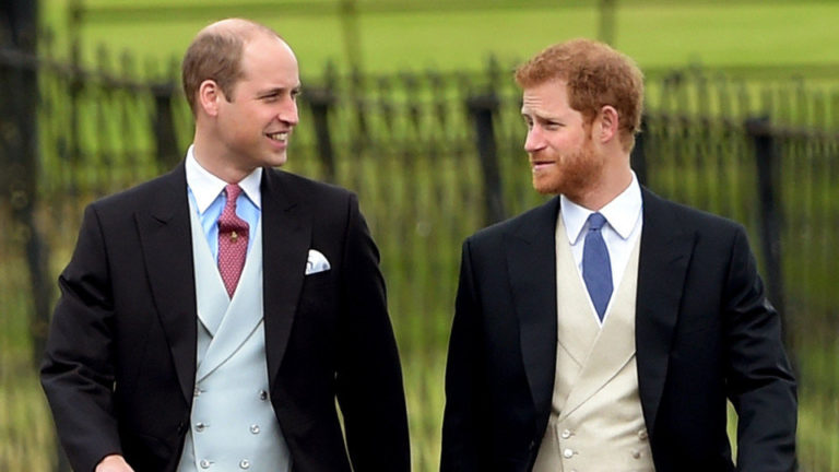 Liman asperezas príncipes Enrique y Guillermo, de Inglaterra