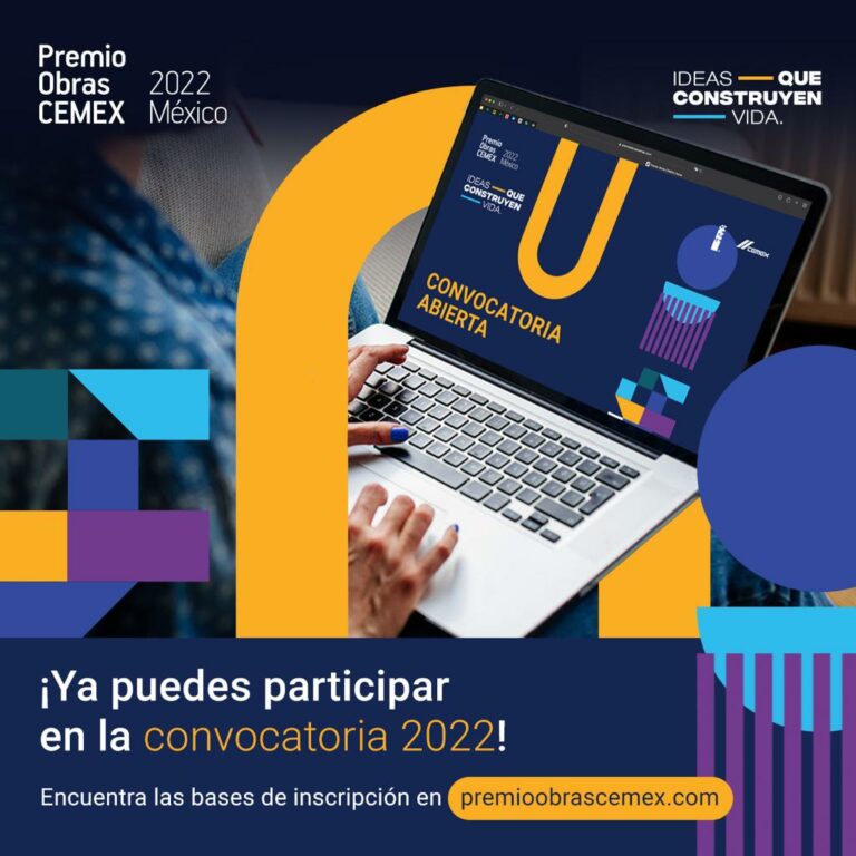 CEMEX lanza convocatoria para el premio Obras 2022