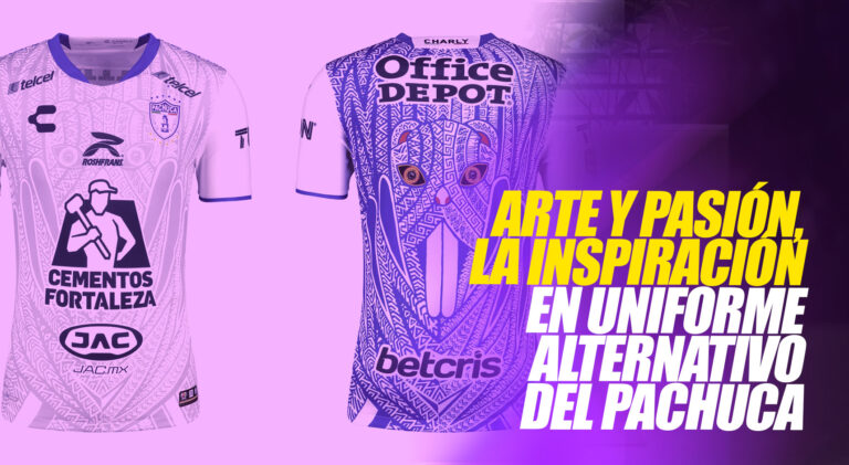 Arte y pasión, la inspiración en uniforme alternativo del Pachuca