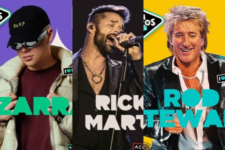 Rod Stewart, Ricky Martin, Bizarrap y más en Feria de San Marcos ¡gratis!
