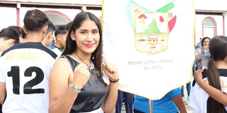 Mónica Isabela Sánchez, una guerrera hidalguense
