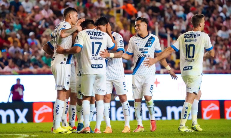 Monterrey asegura último pase a cuartos de final tras golear al Necaxa en el Clausura 2024