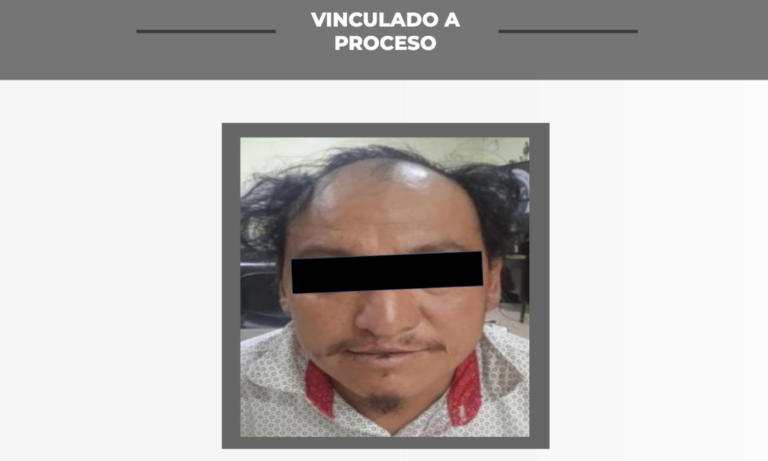 Hombre es vinculado a proceso por feminicidio, en Zacualtipán de Ángeles