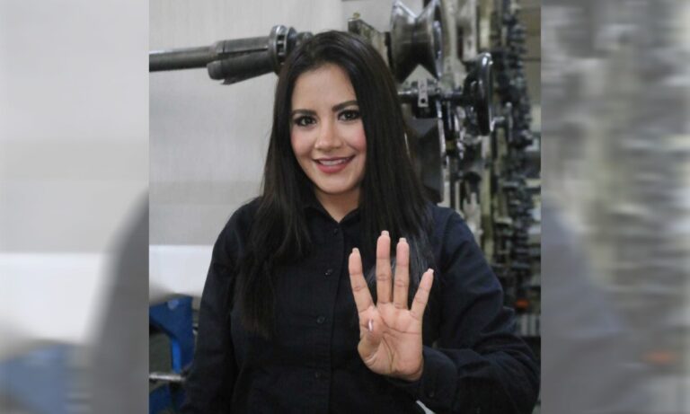 Dani Chávez no será una “senadora de aparador, sino de hechos”