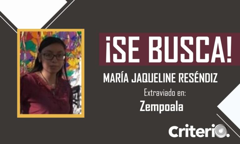 Activan Alerta Amber para localizar a María Jaqueline Reséndiz