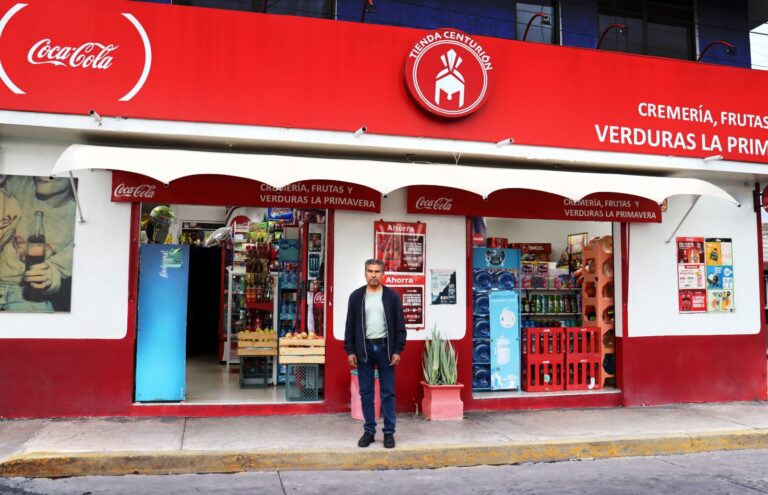 Grupo Rica Coca-Cola apoya a las tienditas a través del Programa Centurión