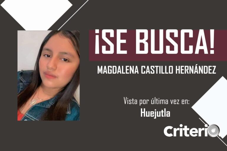 SE BUSCA: Familiares piden ayuda para localizar a Magdalena Castillo