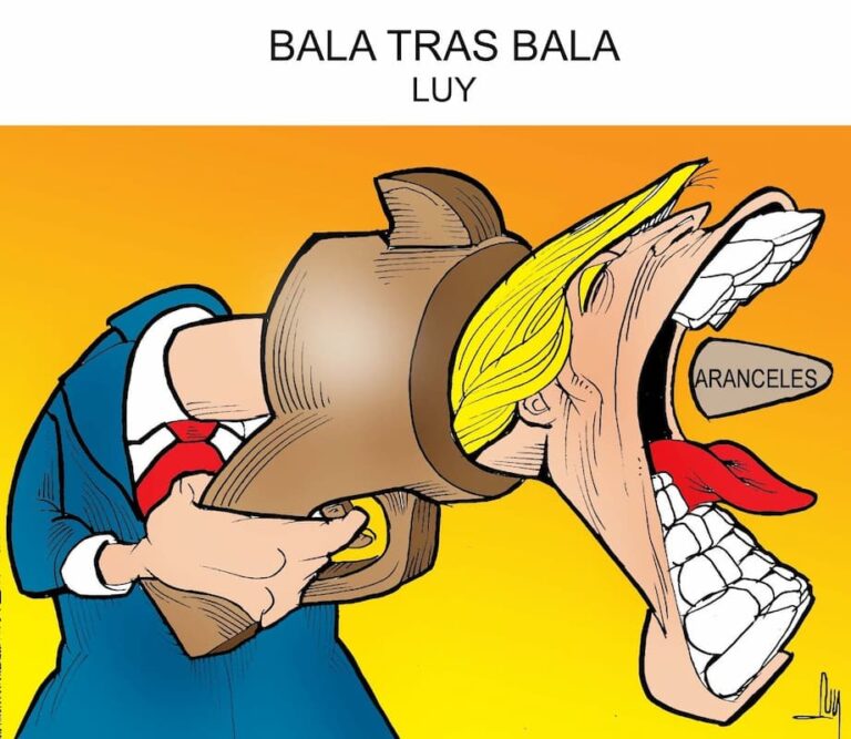 Bala tras bala