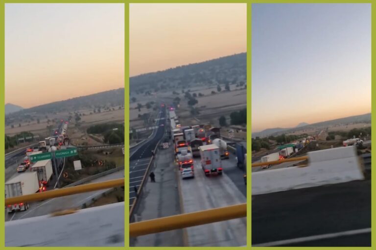 Zempoala: vuelca pipa con hidrocarburo y cierran carretera México-Tuxpan