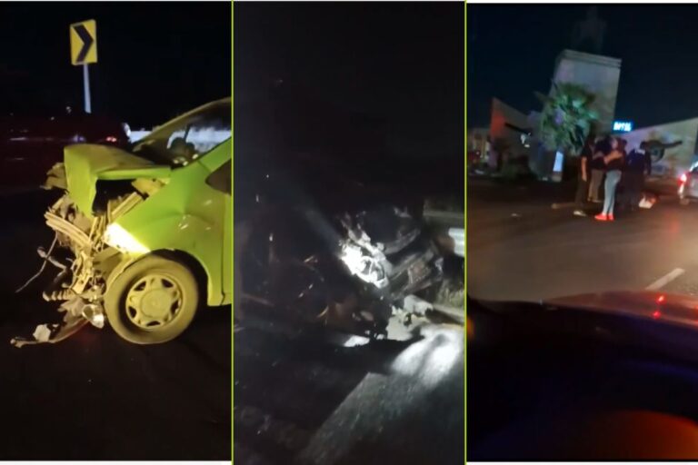 Video: Dos choques esta noche en Pachuca, esto pasó
