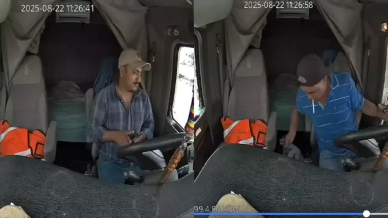 Video: asaltan a chofer y se roban su tráiler en autopista de Estado de ...