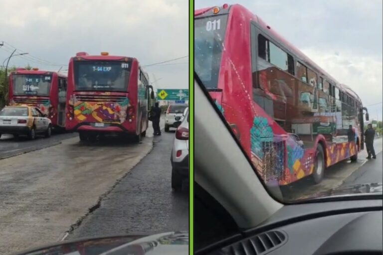 Dos incidentes más del Tuzobús este miércoles 3 de junio
